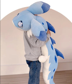 Giant 6ft Chillet Plush soft pillow plushie from palworld blue dragon ...