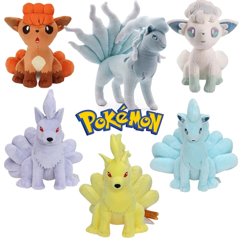 Vulpix Collection Plush Bundle – Adorable Fire-Type Fox Pokémon – Pals ...