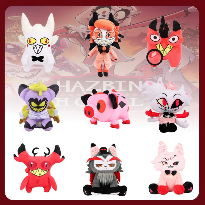 Hazbin Hotel Plush collection stuffed animals pillow tv show characters ...