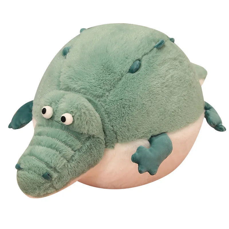 Puffer Pets Plush Collection – Cute Round Pufferfish & Crocodile Toys ...