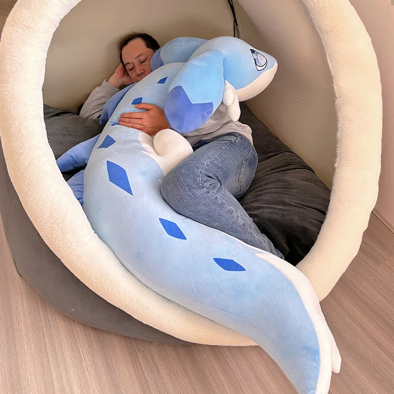 Giant 6ft Chillet Plush soft pillow plushie from palworld blue dragon ...